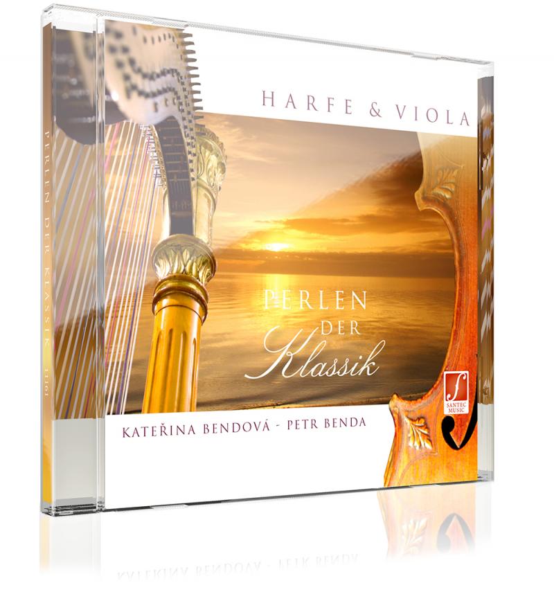 CD Set Harp Music: 3 CDs with classical music, played on harp, viola ...