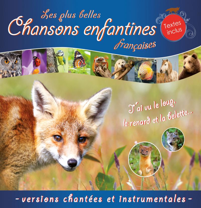 CD: 15 most beautiful French children's songs - sung and instrumental