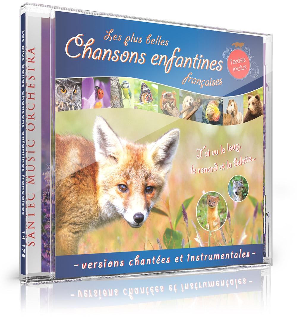 CD: 15 most beautiful French children's songs - sung and instrumental